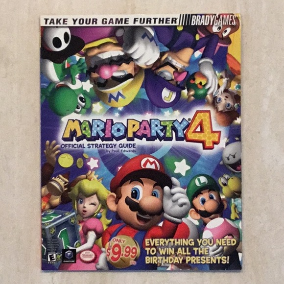 Nintendo | Other | Mario Party 4 Official Strategy Guide | Poshmark